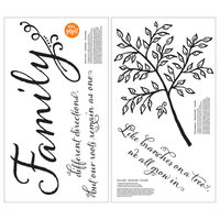 Family Tree Wall Quote - Contemporary - Wall Decals - by Brewster Home ...