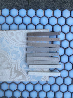 Custom Warm Gray grout?