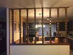 Removing outdated half wall spindles