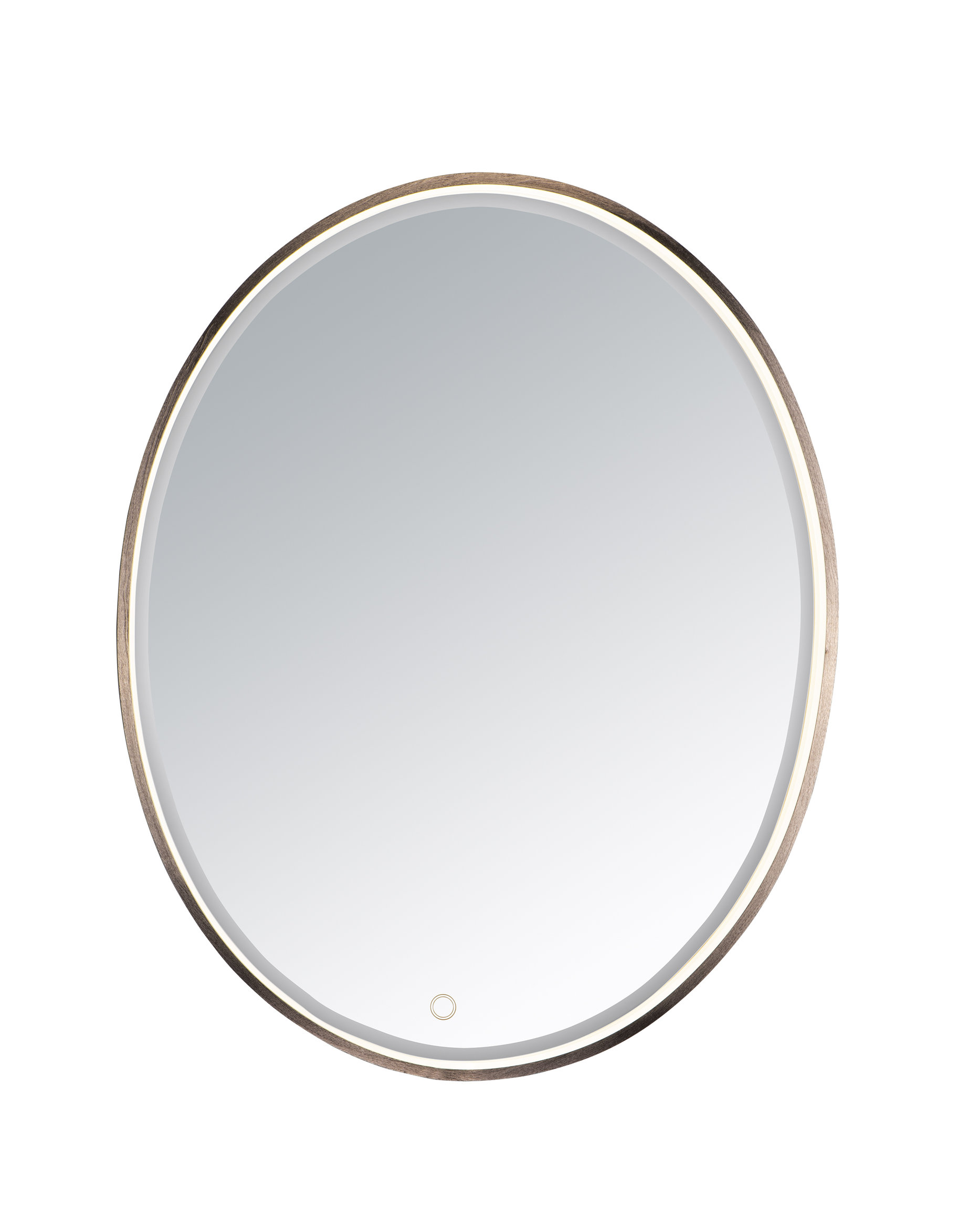 LED Oval Mirror - Modern - Bathroom Mirrors - by Buildcom | Houzz