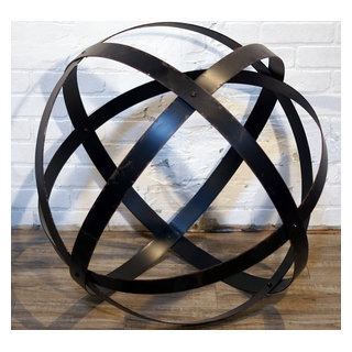 24" Metal Garden Sphere - Miami - by Antique Farmhouse | Houzz