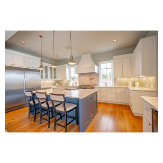 Open-Concept Kitchen and Great Room with Rustic Charm and Contemporary ...