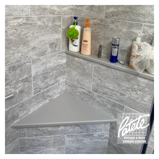 Tile Bathroom Shower Niche - Southwestern - Bathroom - Other - by ...