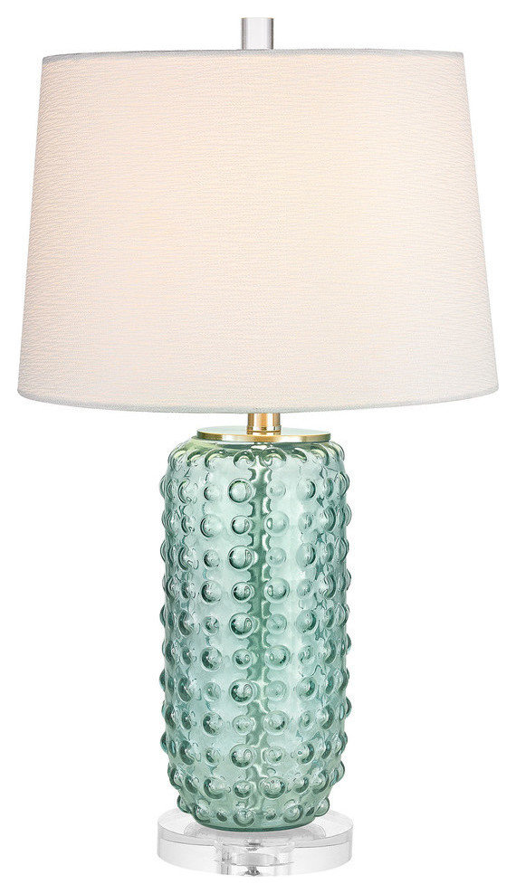 Caicos 1 Light Table Lamp, Green - Beach Style - Table Lamps - by ...