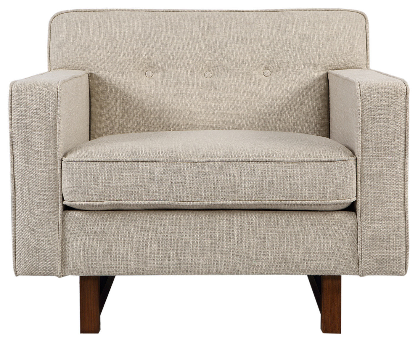 Kardiel Kennedy Mid Century Modern Club Chair Premium Fabric Transitional Armchairs And Accent Chairs by Kardiel Houzz