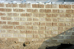 Is textured 'wormy' brick out of style?