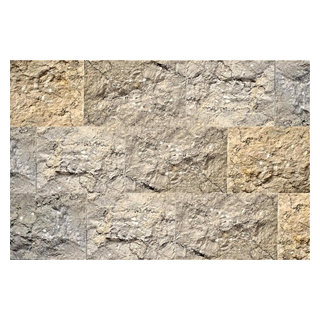 50 Sq Ft Split Face, 6xrandom Corners - Traditional - Siding And Stone ...
