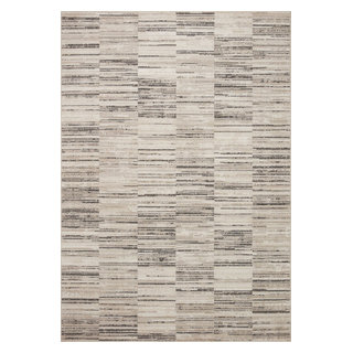 Loloi Darby Dar-01 Geometric Rug, Charcoal/Sand, 2'7"x8' Runner ...