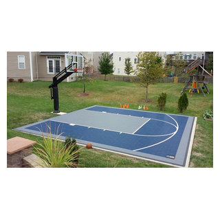Clay A's Pro Dunk Diamond Basketball System on a 26x26 in Ashburn, VA ...