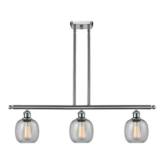 3-Light 36" Island Light - Bulbs Included - Industrial - Kitchen Island ...