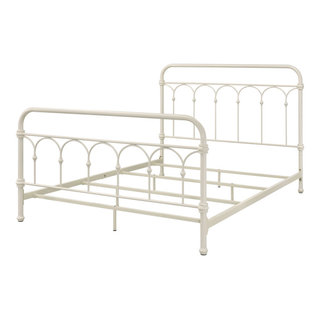 ACME Citron Queen Bed, White - Traditional - Platform Beds - by Acme ...