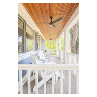A Captivating Cape Cod Transformation - Craftsman - Porche - Détroit ...
