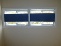 Half-blinds that leave top of window open? | Houzz Forum