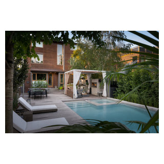 Rustic Urban Design Makes a Splash - Industrial - Pool - Toronto - by ...