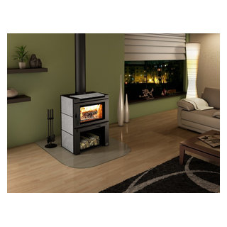 Matrix wood stove - grey - Transitional - Montreal - by Osburn ...