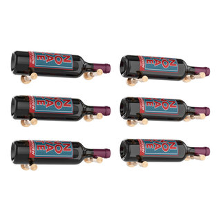 Vino Pins Designer Grid 3×2 (curated wall-mouted metal wine rack ...