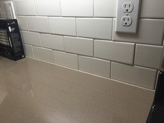 Subway tile backsplash - 1/2 or 1/3 offset?