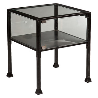 Terrarium Display End Table - Transitional - Side Tables And End Tables ...