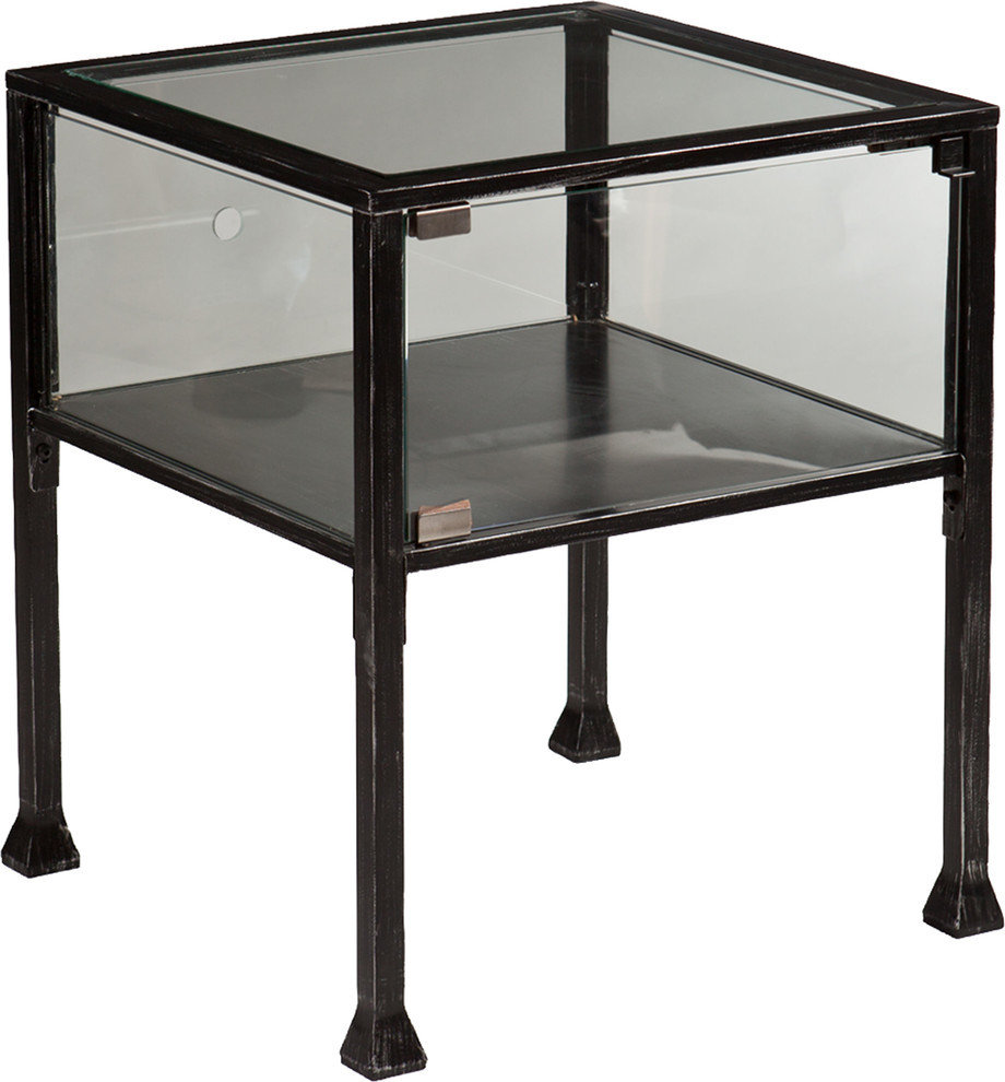 Terrarium Display End Table - Transitional - Side Tables And End Tables ...
