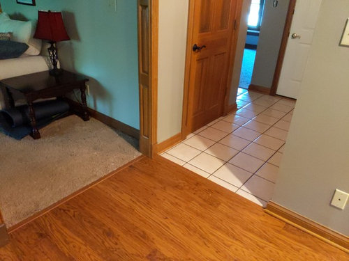 Flooring with oak trim | Houzz Forum