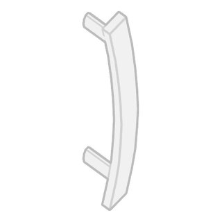 Handle Modern Curved 6in - Transitional - Cabinet And Drawer Handle ...