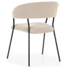 Upholstered Modern Dining Chair, Eleonora Luka - Transitional - Dining ...