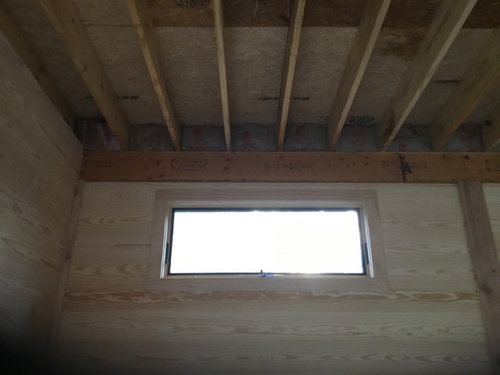 hiding ceiling joist insulation