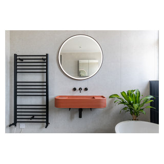 Wall-mounted Fixtures for an Uncluttered Look - Contemporary - Bathroom ...