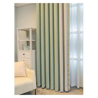 QYFL2302HA 2023 New Arrival Petrel Blue Grey Green Wave Pattern ...