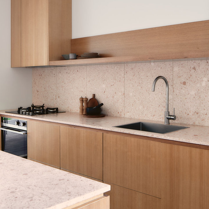 75 Beautiful Kitchen with Terrazzo Benchtops Ideas & Designs - December ...