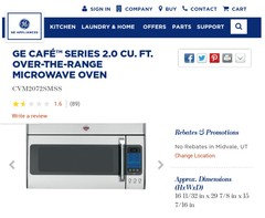 OTR microwave repair or replace?