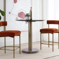 Seneca Counter Stool Antique Brass Danny Rust, Counter Height ...