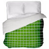 Green Check Duvet Cover, Full - Contemporary - Duvet Covers And Duvet ...