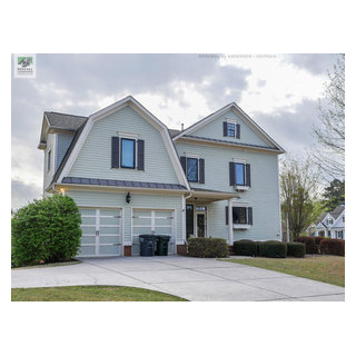 New Black Windows in Wonderful Farmhouse - Renewal by Andersen Georgia ...