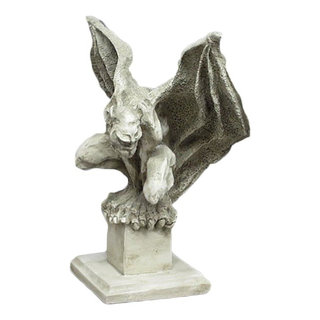 Draga Gargoyle 9", Gargoyle Statue - Traditional - Garden Statues And ...