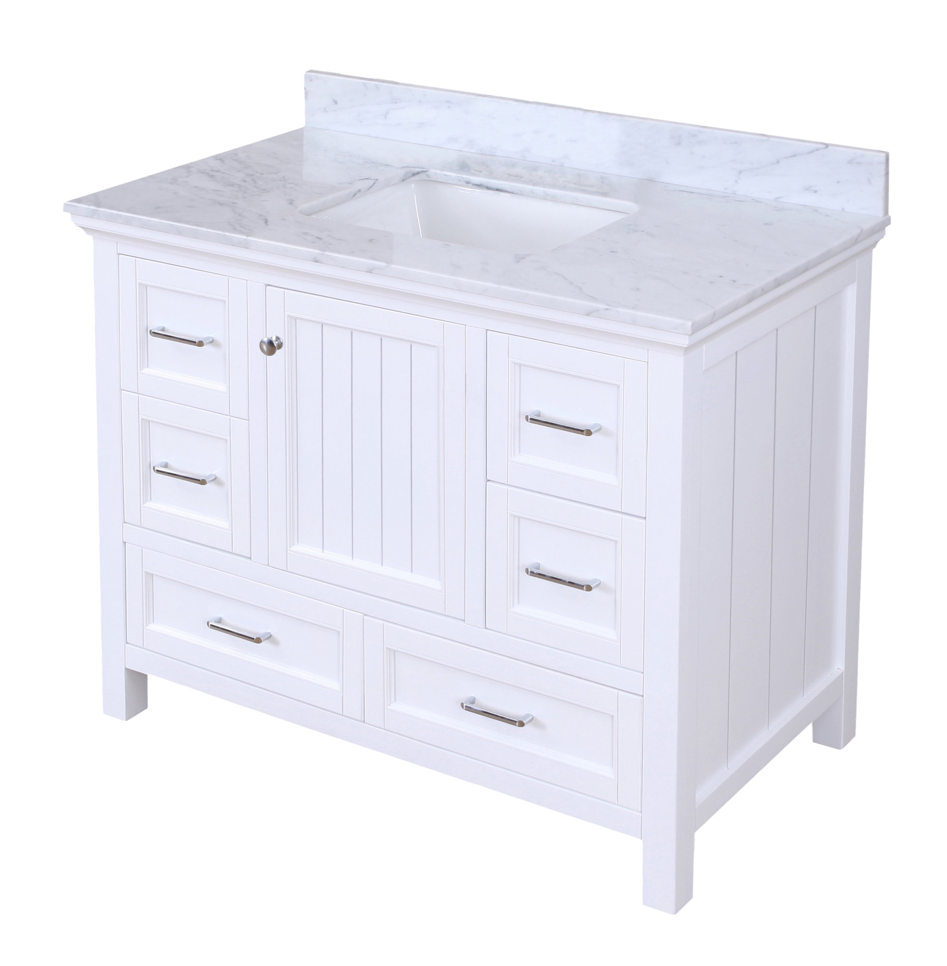 Pagie 42" Bathroom Vanity - Transitional - Bathroom Vanities And Sink ...