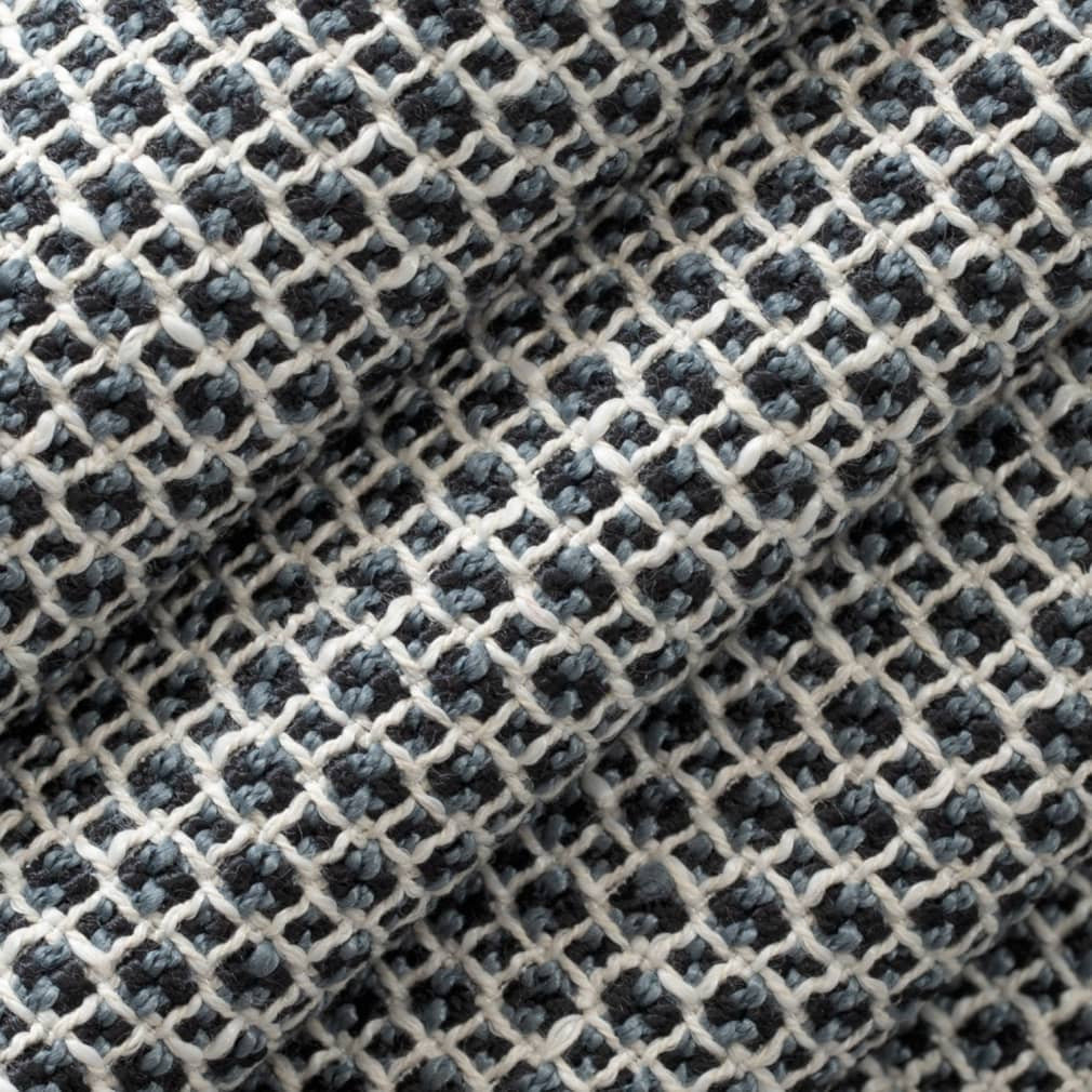Blue Small Scale Textured Upholstery Fabric by the Yard, By The Yard 54 ...