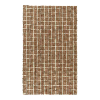 Windowpane Chenille Are Rug by Kosas Home, 8x10 - Beach Style - Area ...