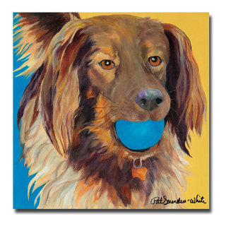 'Caleigh' Canvas Art by Pat Saunders-White, 18" x 18" - Traditional ...
