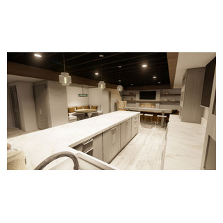 Renders - Basement - Detroit - by Ventures Design | Houzz