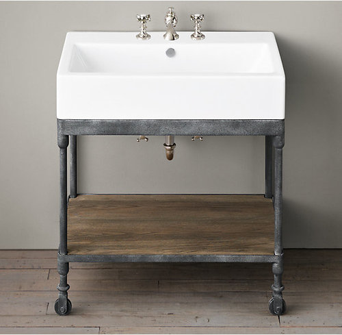 Faucet for this sink console (used in laundry room)?