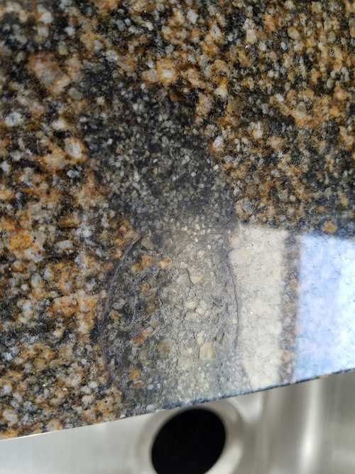 Flaw in Granite Counter Top | Houzz Forum