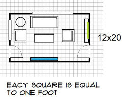 Living room wall is 13 feet wide - what is the best size sofa? | Houzz ...