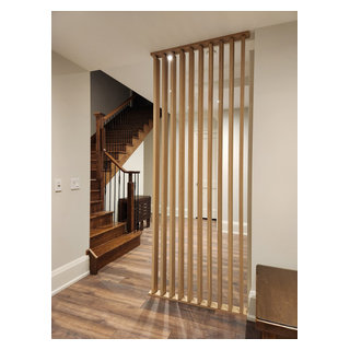Rotating Wood slat room divider - Toronto - by Craftivaart | Houzz