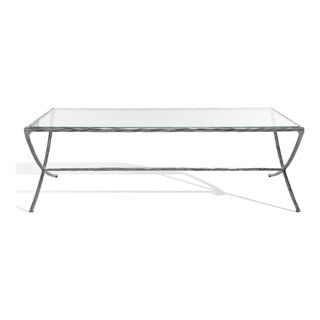 Safavieh Couture Debbie Rectangle Metal Coffee Table, #N/A ...