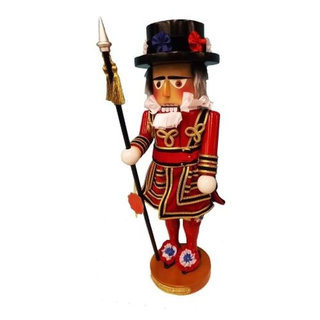 Kurt Adler 18" Steinbach Beefeater Nutcracker - Contemporary - Holiday ...
