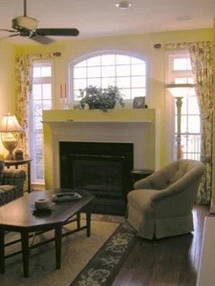 window over fireplace. help?!!