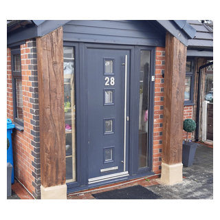 Beams and stones, brickFX - Country - Exterior - Other - by Stonecoat Ltd | Houzz AU