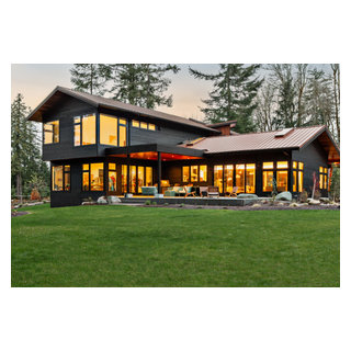 Grand Ridge House - Rustic - Exterior - Other - by Nakamoto Forestry ...