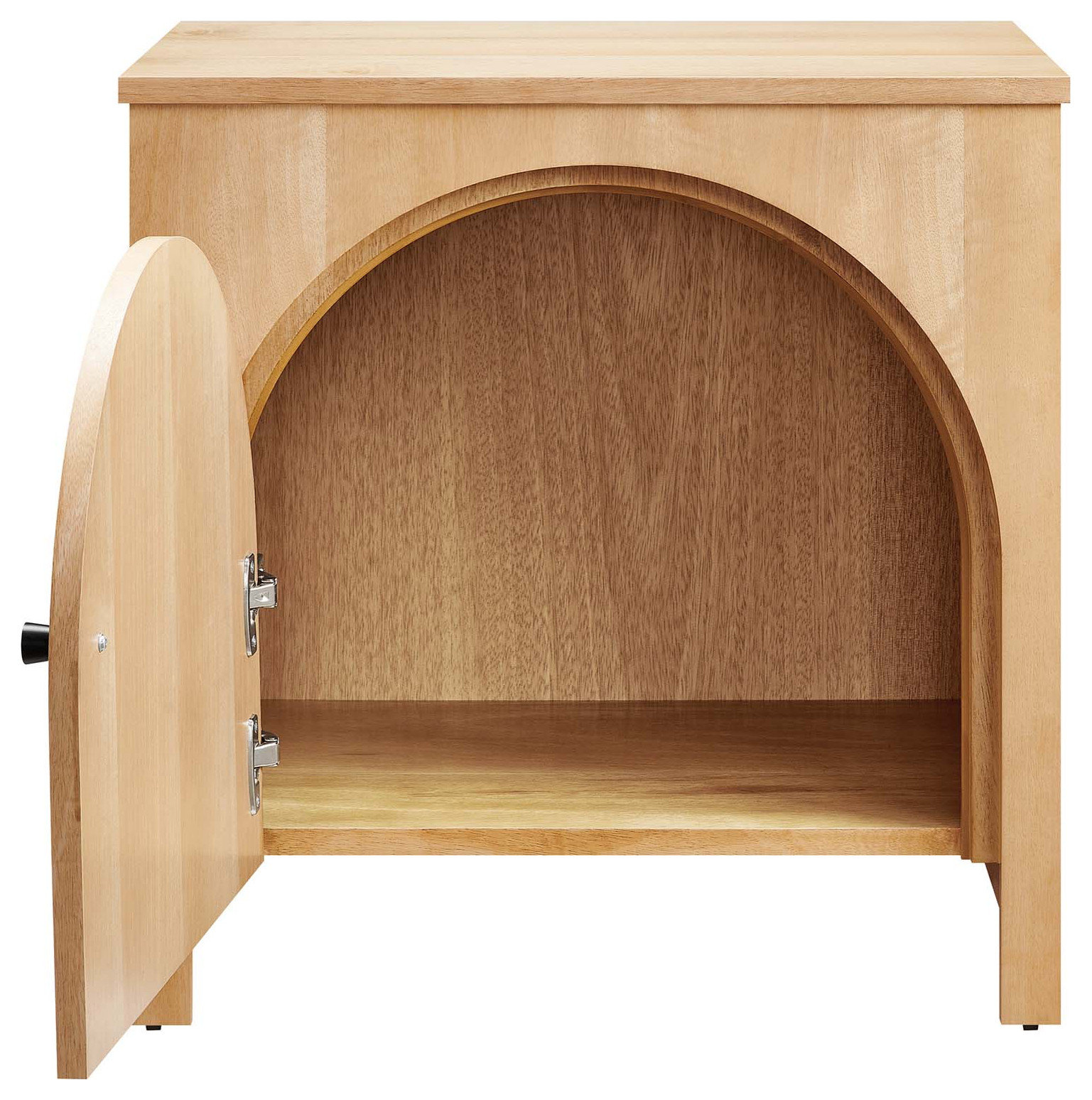 Appia Arched Door Nightstand - Oak - Transitional - Nightstands And ...